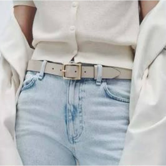 rag & bone | Accessories | Rag Bone Gray Leather Belt | Poshmark